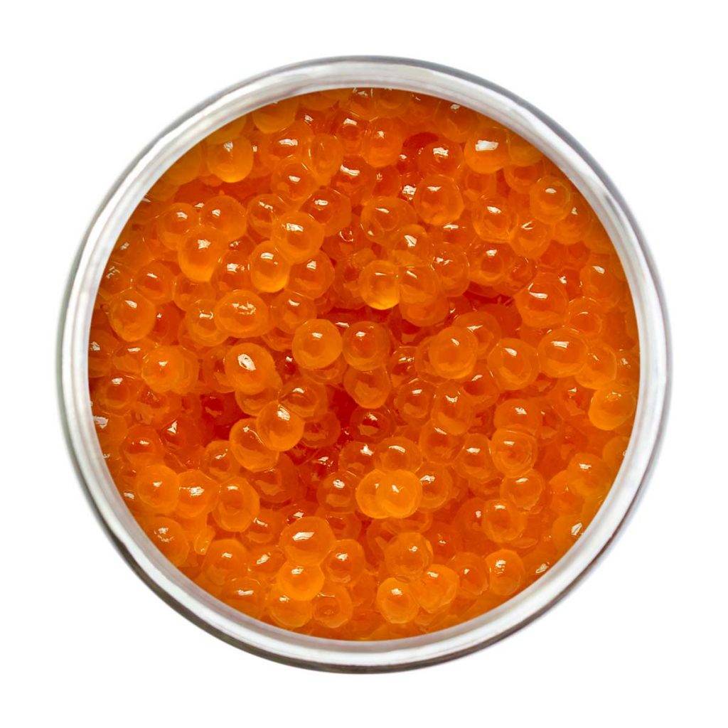 Golden Keta Salmon (Red) Caviar for Sale: 200g (7oz) - Buy Online at ...