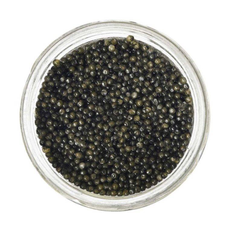 Hackleback Sturgeon Black Caviar, Pasteurized (56g) - Fish & Caviar ...
